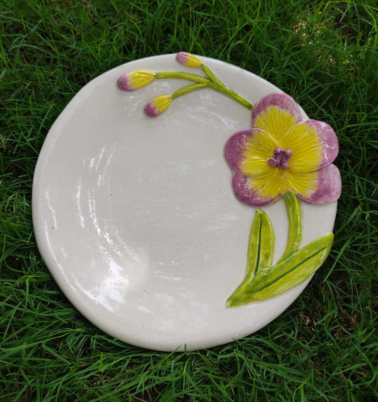 Flower platter – Studio Pot-uh-ree